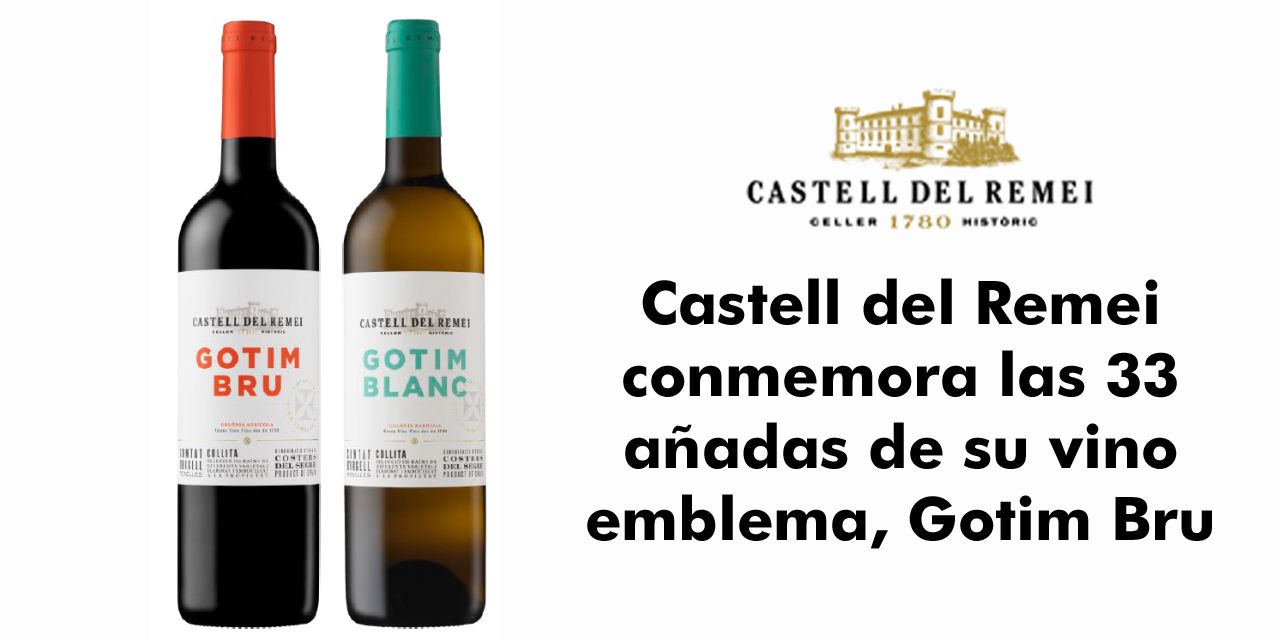 Castell del Remei conmemora las 33 añadas de su vino emblema, Goti...